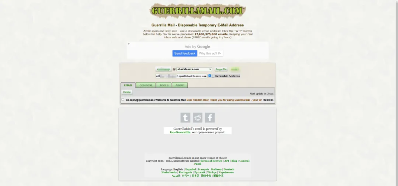 10个国外邮箱:不需要手机号注册-oserp